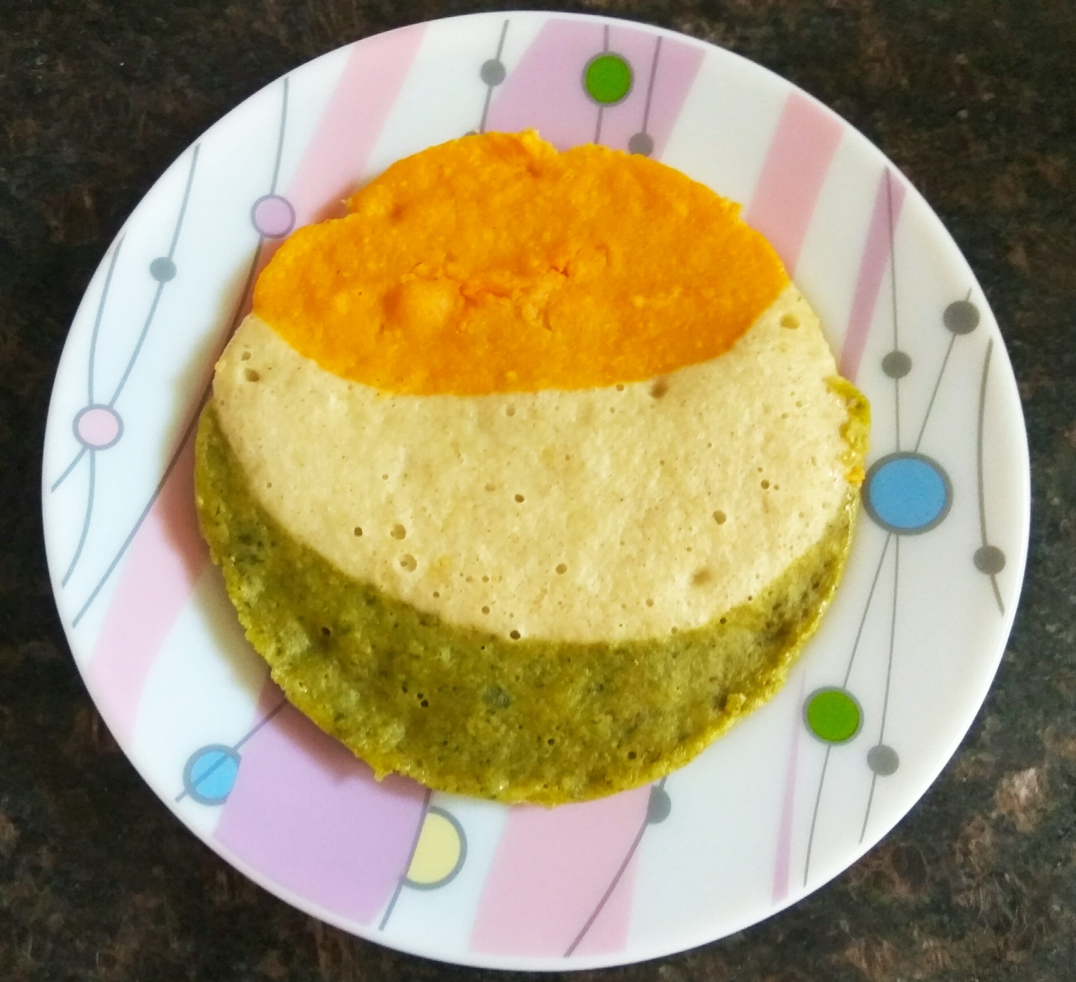 Tricolour Thatte Idli | The Millet Table