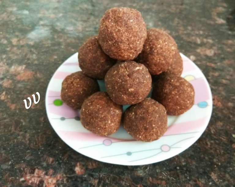 Ragi Dates Laddu | The Millet Table