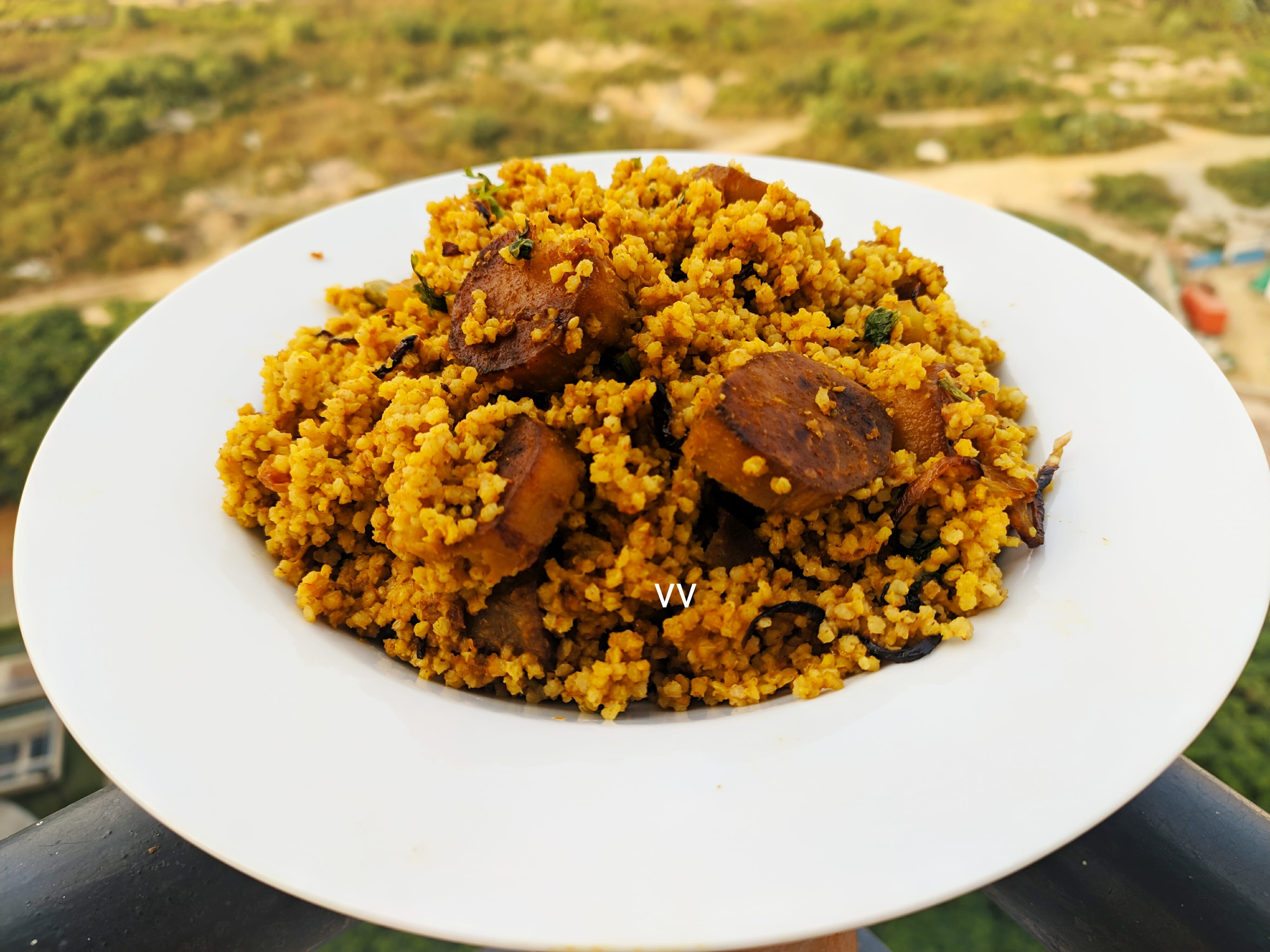 Sweet Potato Biriyani | The Millet Table
