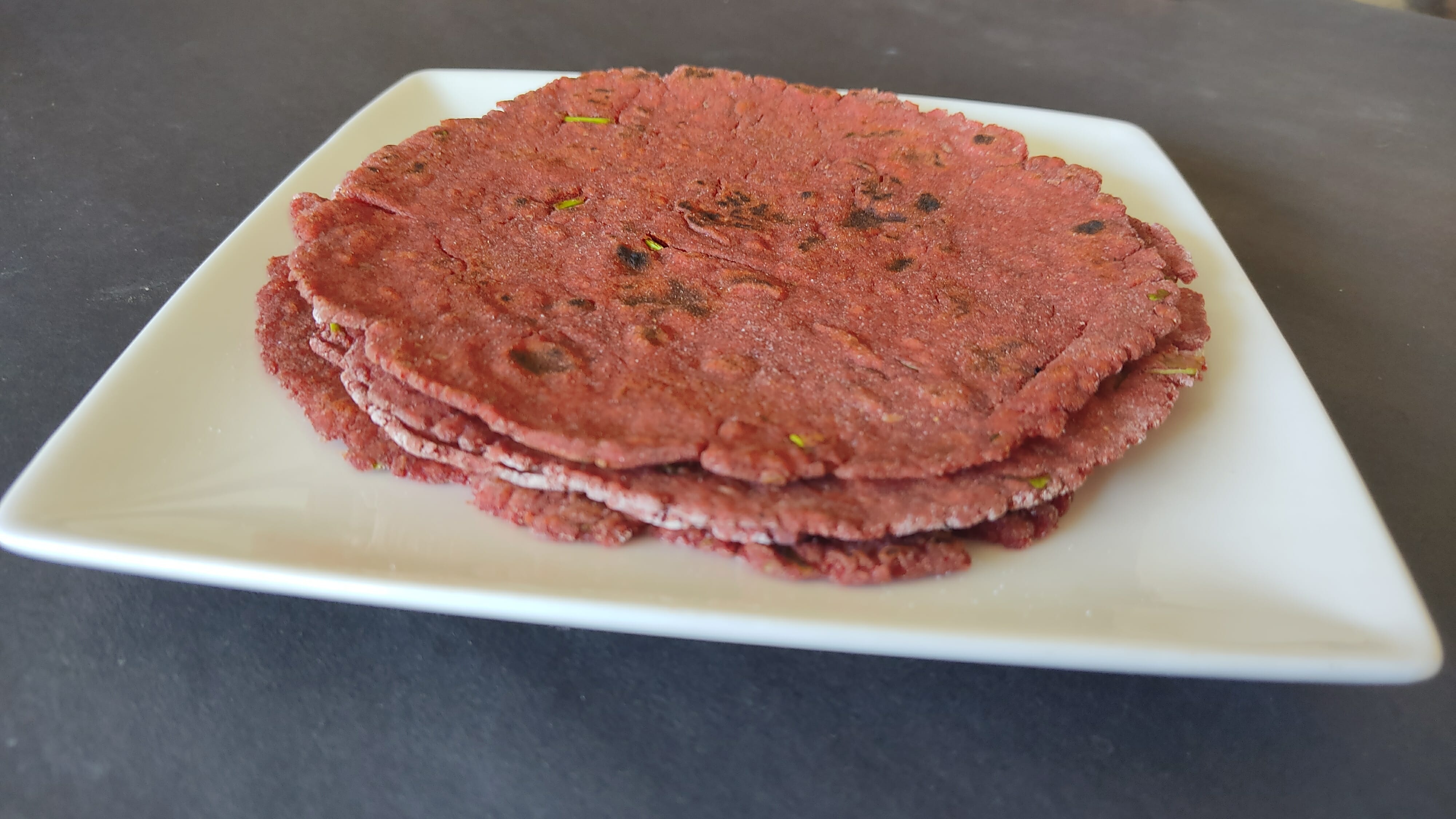 Beetroot Paratha | The Millet Table