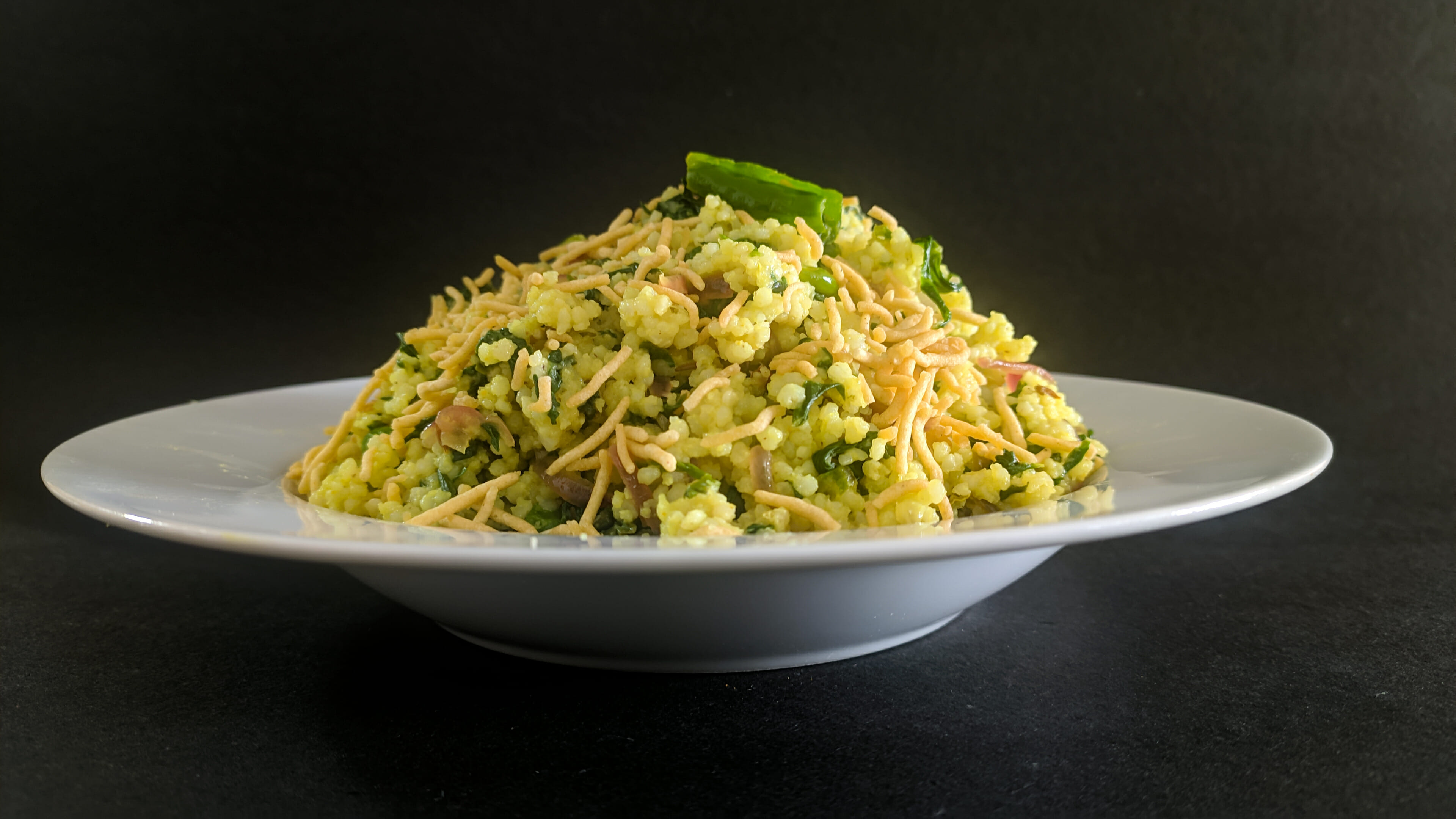 Spinach Rice | Palak Rice | The Millet Table